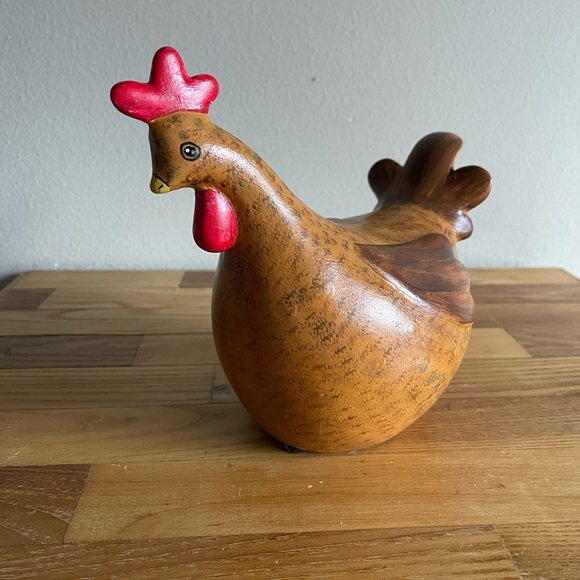 Accents | Vintage Hand Painted Ceramic Chicken | Poshmark